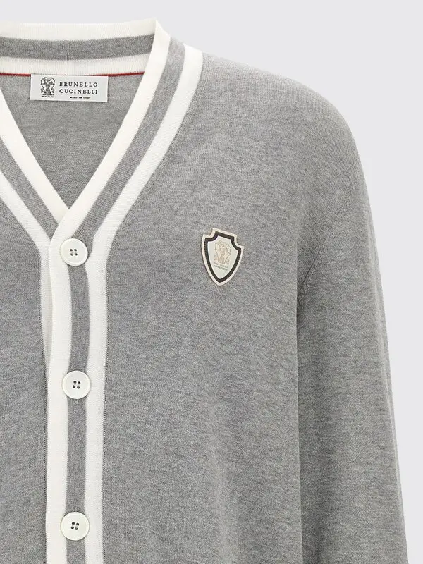 Brunello Cucinelli Cardigan - Grey