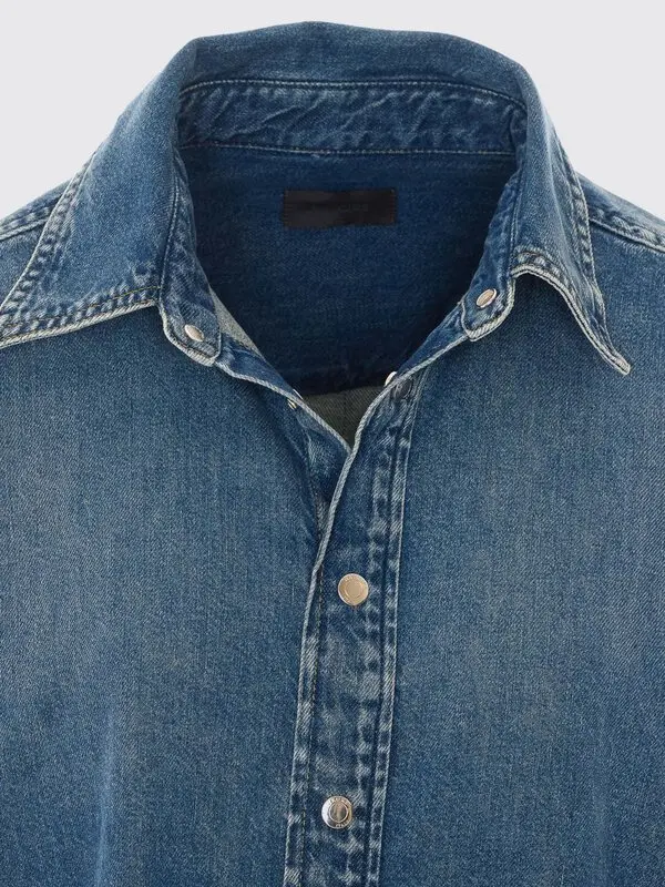HAIKURE Relaxed Fit Denim Shirt