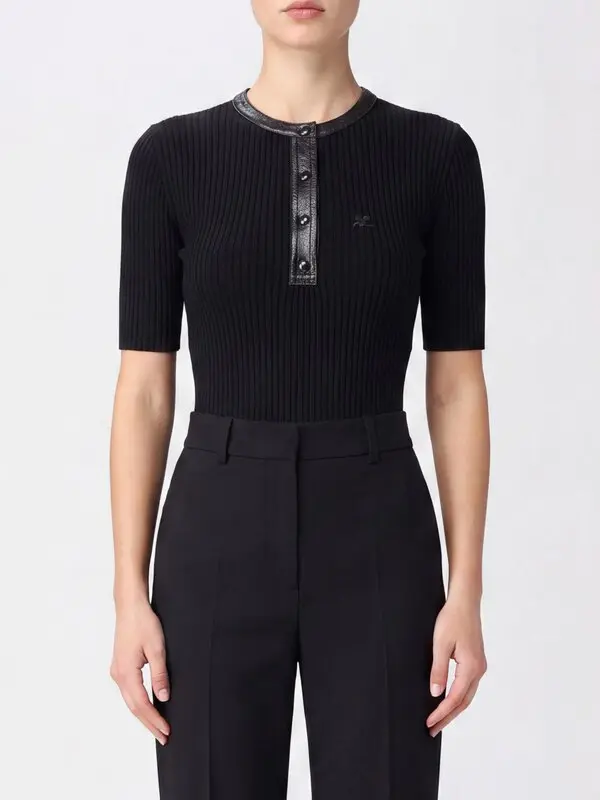 COURREGES Sweater - Black