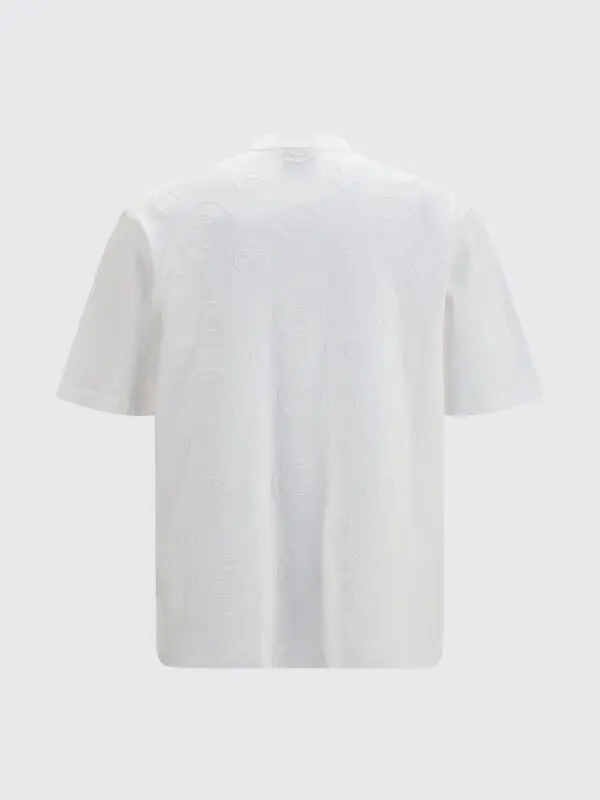 Casablanca Tone-on-tone Logo Cotton T-shirt - White