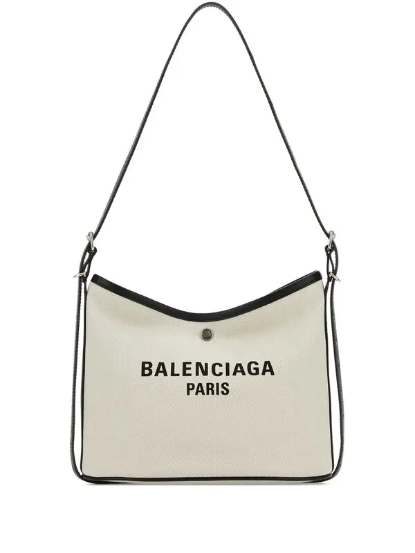 Balenciaga Logo-print Canvas Shoulder Handbag
