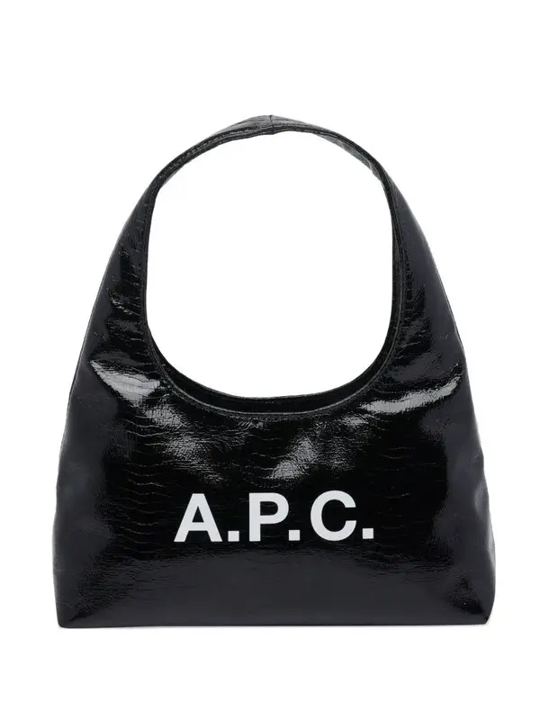 A.p.c. Mini Top-handle Bag With Magnetic Interior Closure