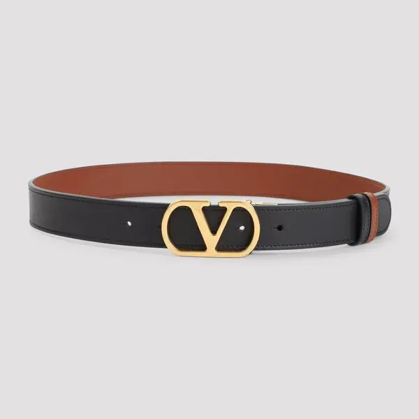 Valentino Garavani Reversible Leather Belt, 3 Cm