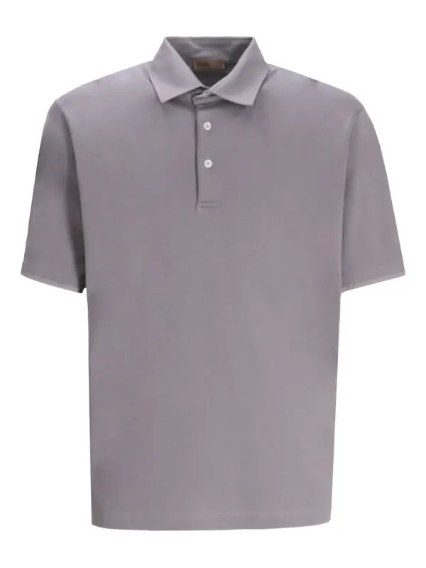 Herno Short-sleeve Cotton Polo Shirt