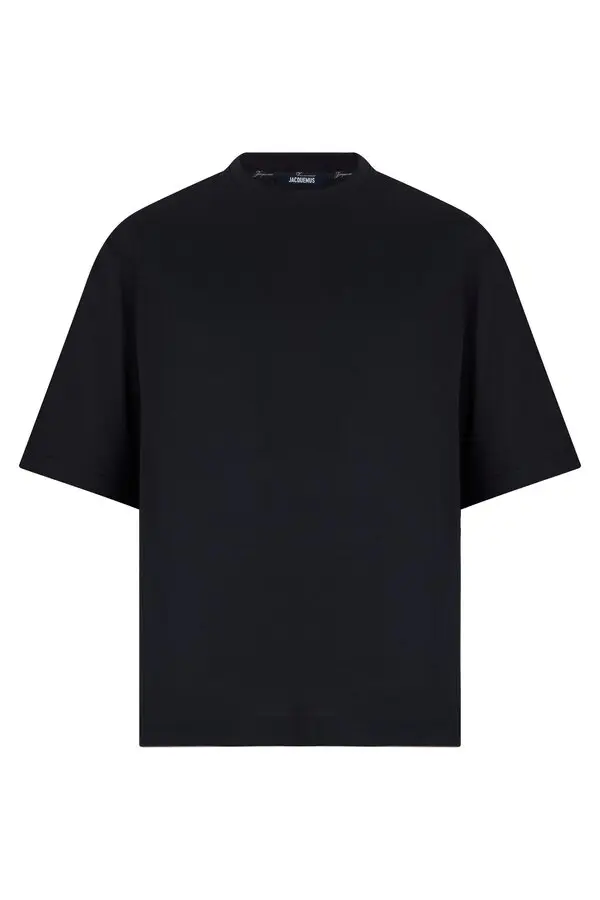 Jacquemus Essential Cotton-blend T-shirt For - Black
