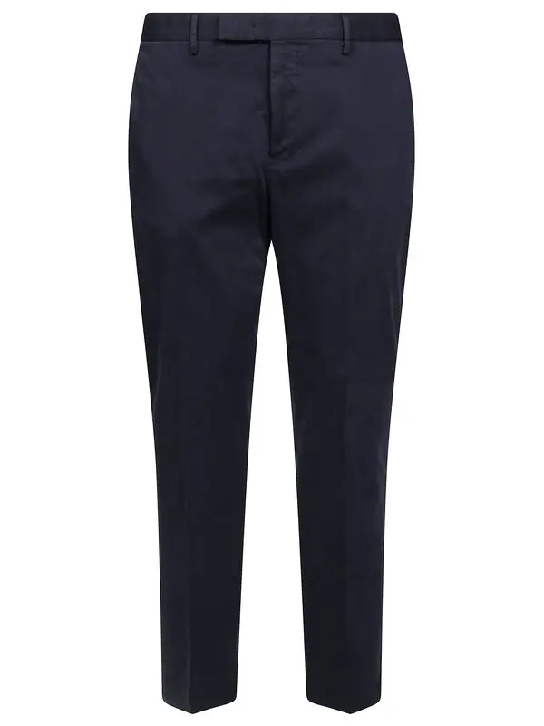 PTO1 Stretch Cotton-elastane Trousers