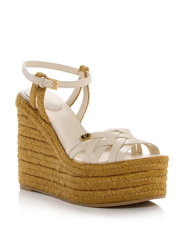 Valentino Garavani Espadrille Wedge Sandals