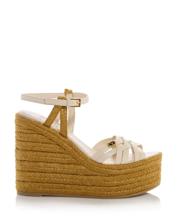 Valentino Garavani Espadrille Wedge Sandals