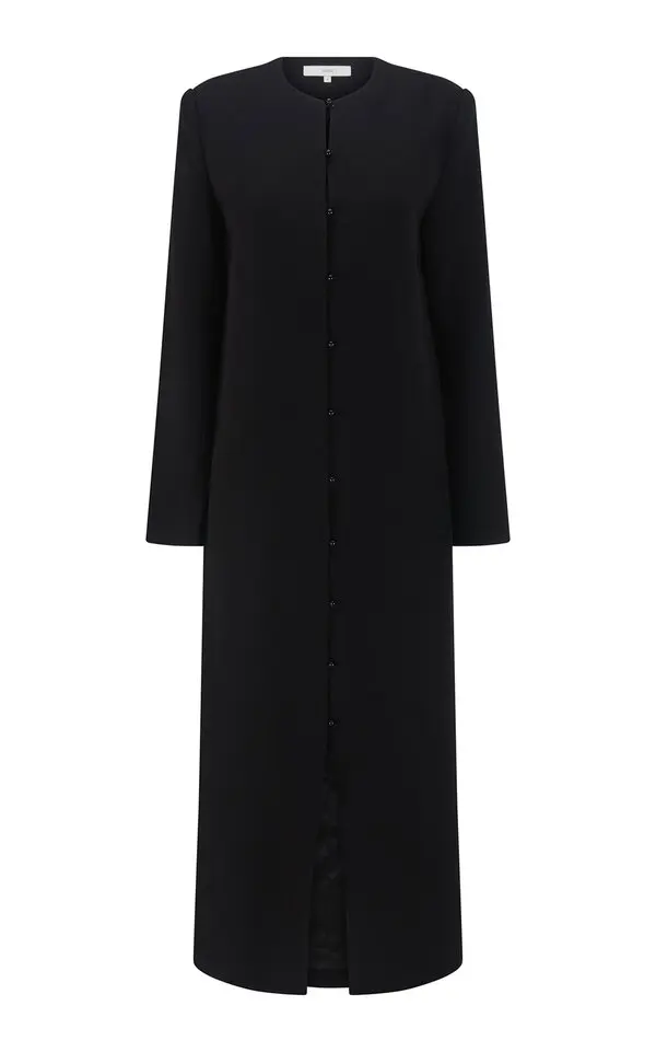 HARRIS TAPPER Eileen Tencel-wool Coat - Black