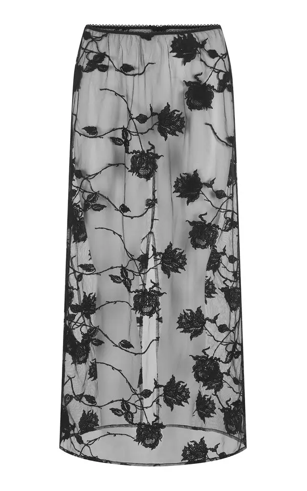 HARRIS TAPPER Camilla Rose Tulle Maxi Skirt