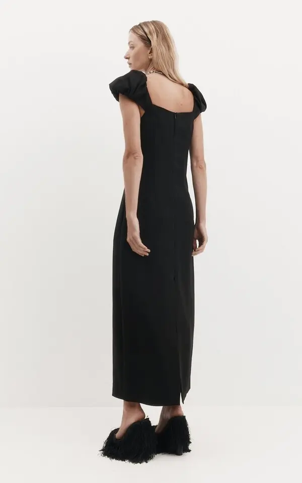 HARRIS TAPPER Robertson Tencel-wool Maxi Dress
