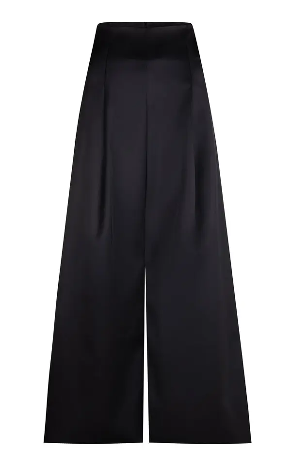 HARRIS TAPPER Kennedy Satin Faille Trousers - Black