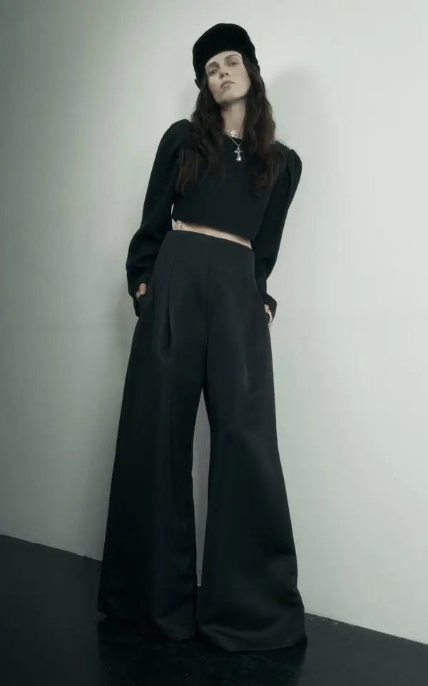 HARRIS TAPPER Kennedy Satin Faille Trousers