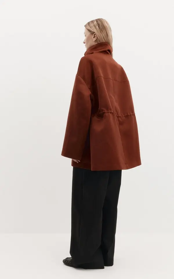 HARRIS TAPPER Balmoral Satin Faille Parka