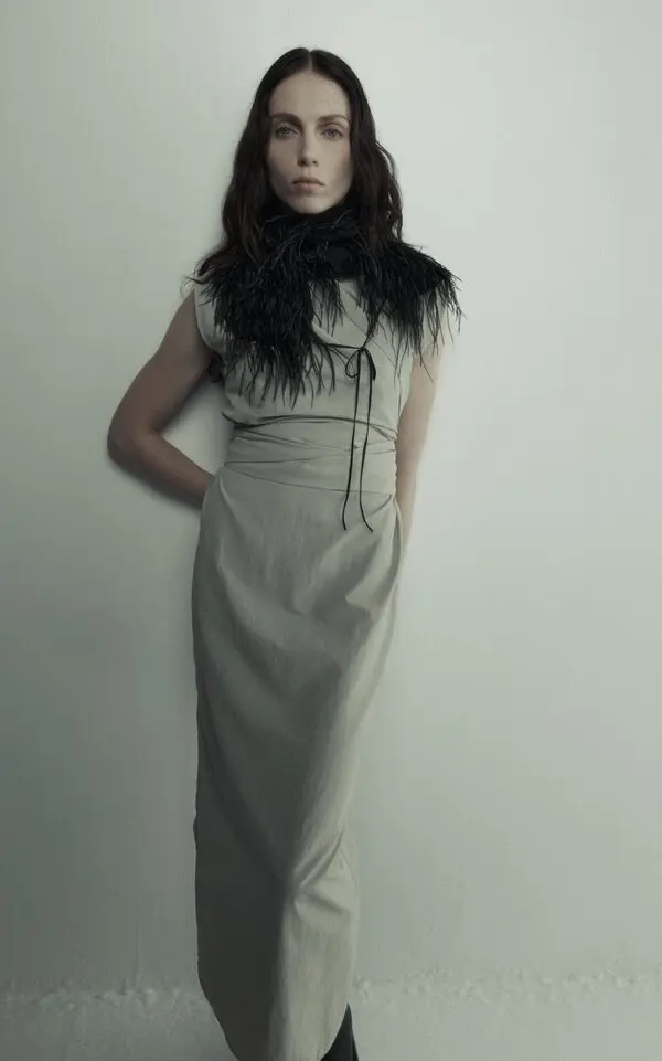 HARRIS TAPPER Chaimberlain Nylon Maxi Dress
