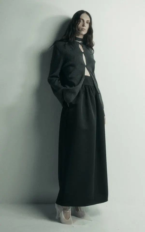 HARRIS TAPPER Violetta Wool-cashmere Cardigan