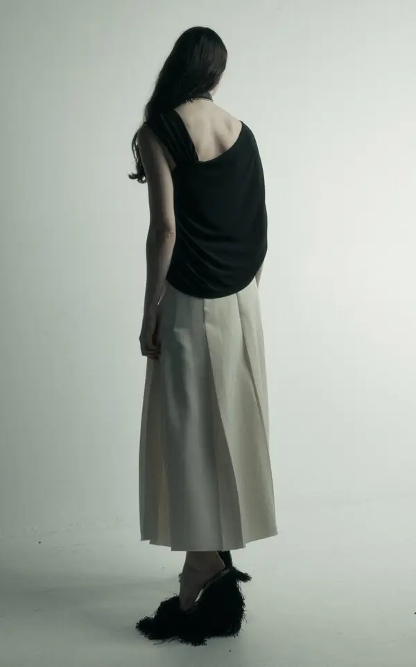 HARRIS TAPPER Heed Draped Jersey Top