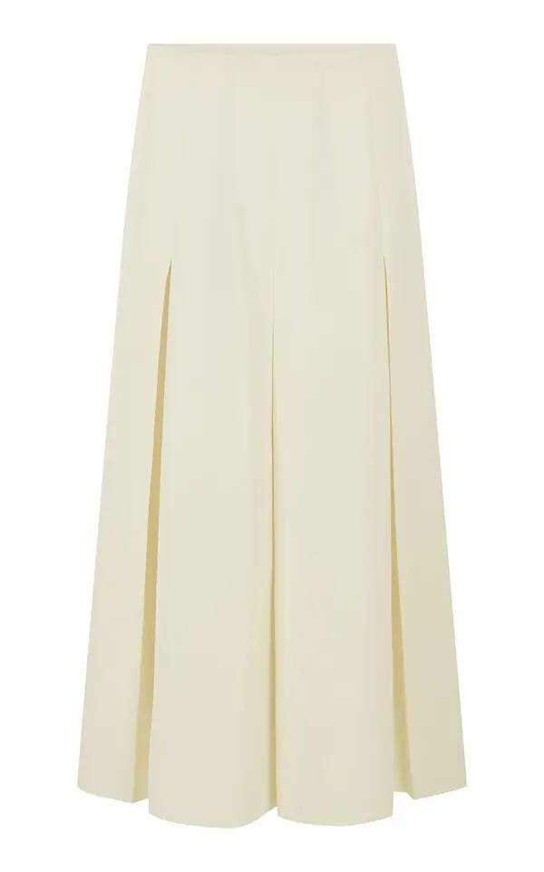 HARRIS TAPPER Ava Drape Suiting Midi Skirt
