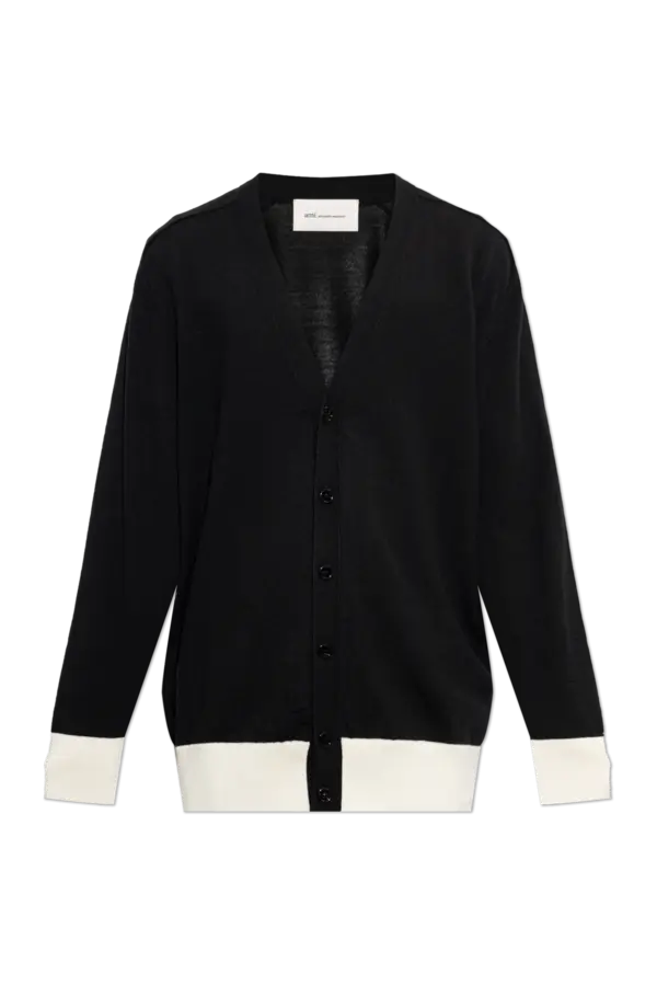 AMI Paris Wool Cardigan