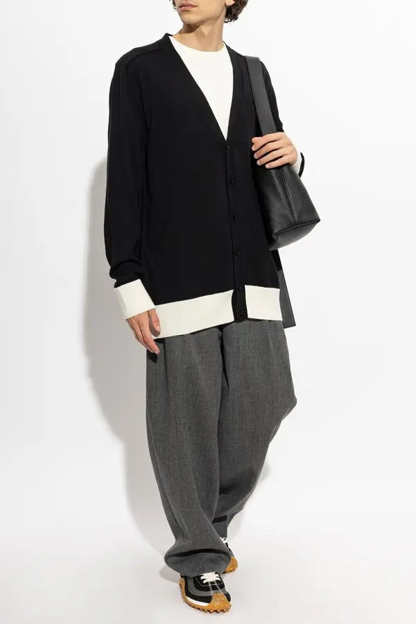 AMI Paris Wool Cardigan