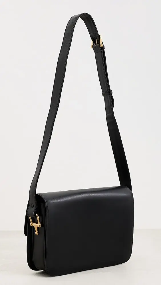 Shopbop Celline Calf Leather Triomphe Handbag