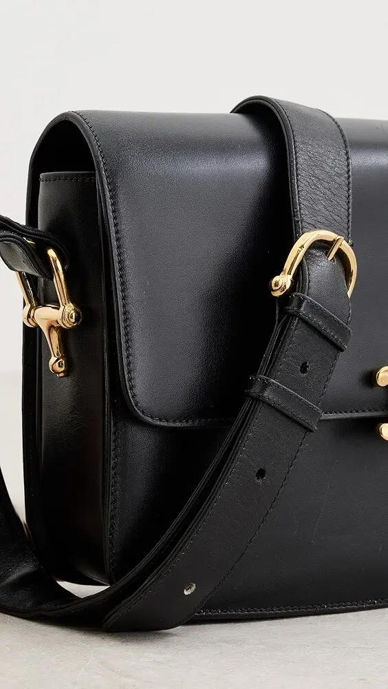 Shopbop Celline Calf Leather Triomphe Handbag