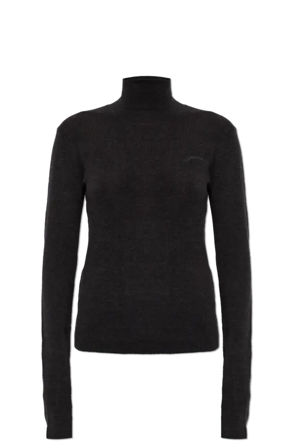 GANNI Wool Turtleneck