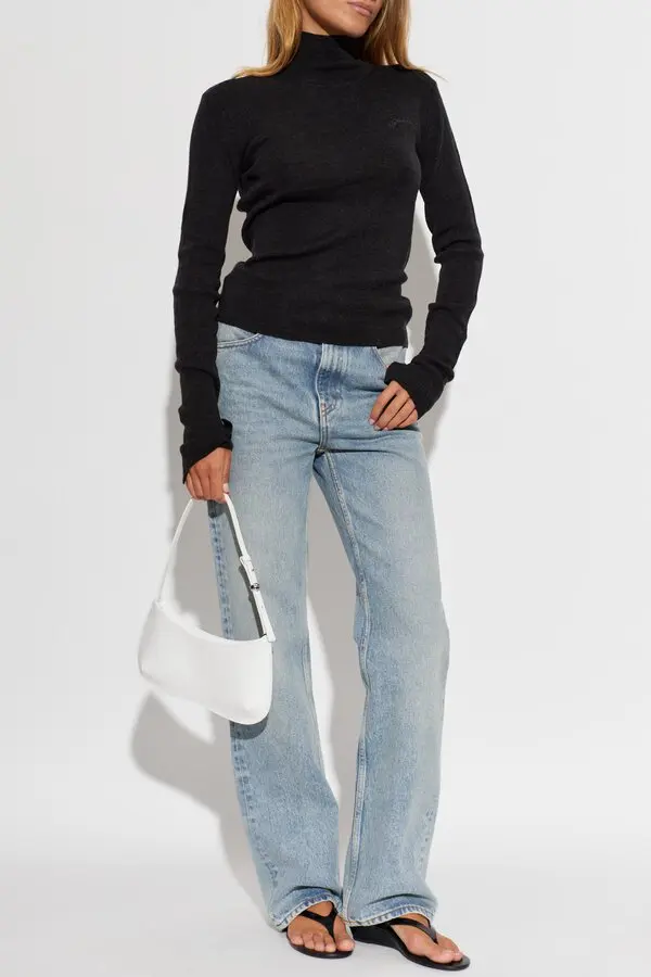 GANNI Wool Turtleneck