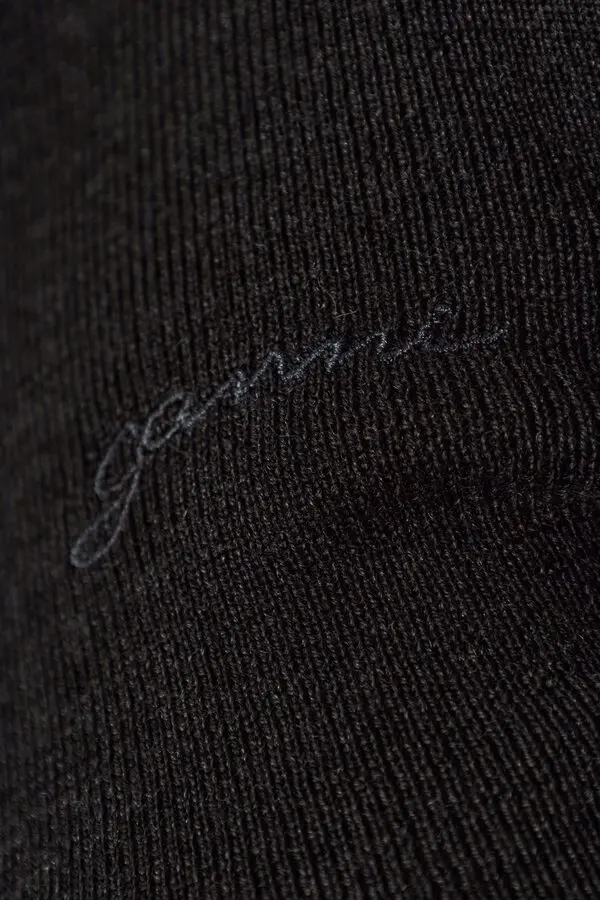 GANNI Wool Turtleneck