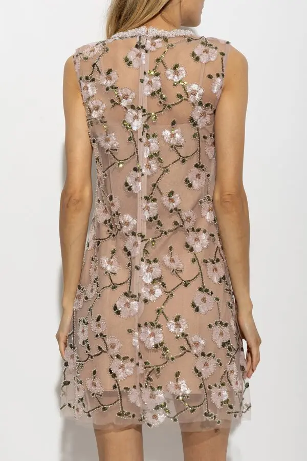 SELF-PORTRAIT Sequin-embellished Dress