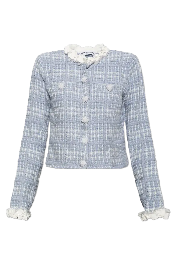 SELF-PORTRAIT Knit Blazer