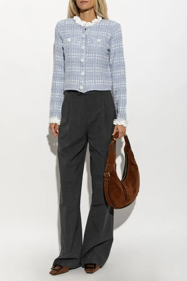 SELF-PORTRAIT Knit Blazer