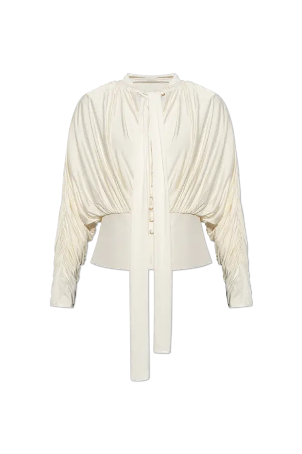 SELF-PORTRAIT Top With A Neck Tie