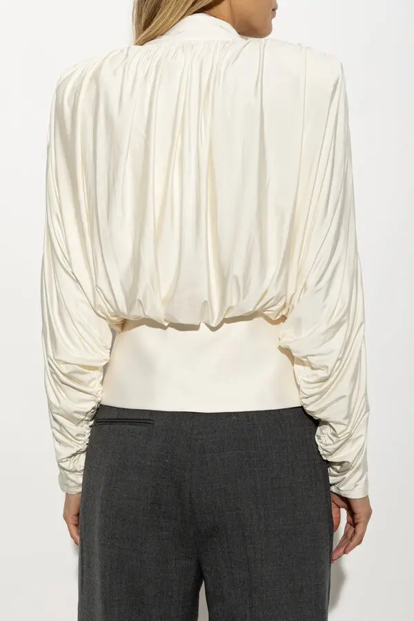 SELF-PORTRAIT Top With A Neck Tie