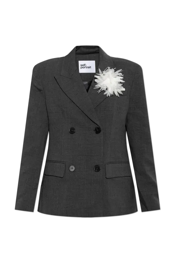 SELF-PORTRAIT Double-breasted Blazer