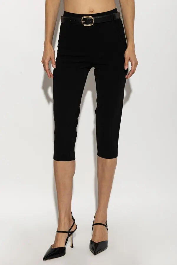 SELF-PORTRAIT Capri’ Leggings With A Waistband