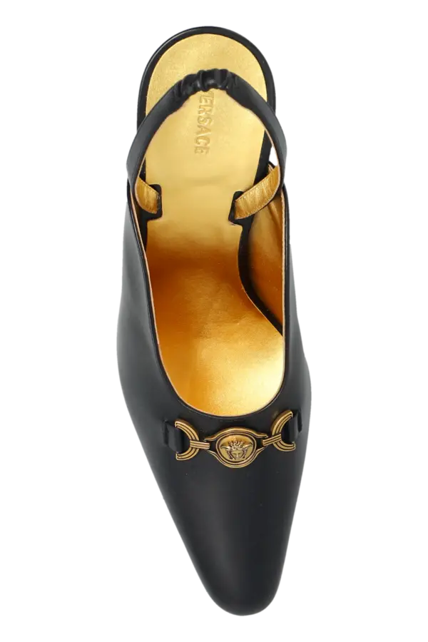 Versace Heeled Shoes With Logo