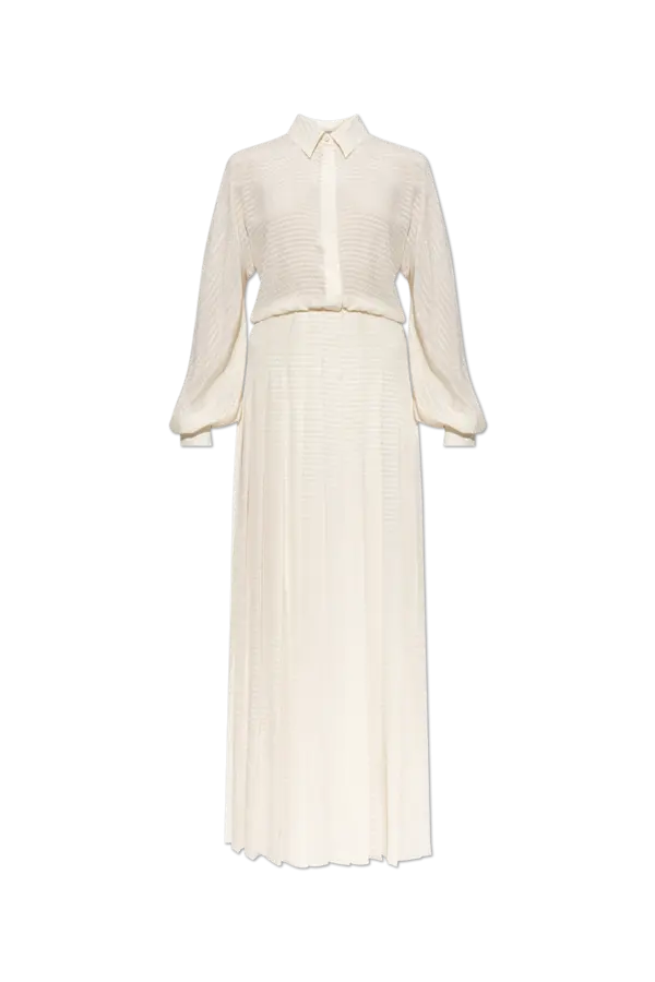 Fendi Silk Dress - Cream