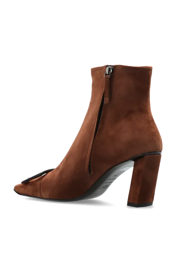 ROGER VIVIER Turtle Chelsea' Heeled Ankle Boots