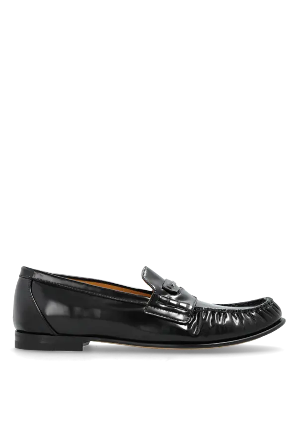 Fendi Leather Loafers