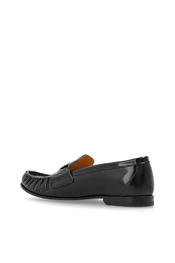 Fendi Leather Loafers