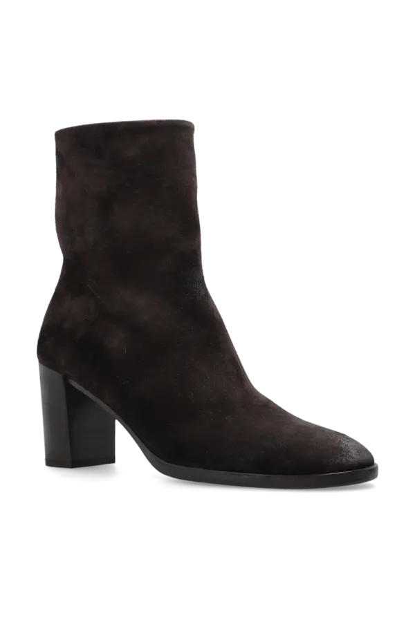 Marsèll Norma Suede Heeled Ankle Boots