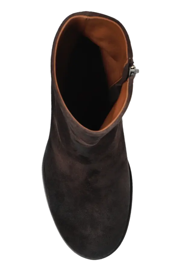Marsèll Norma Suede Heeled Ankle Boots
