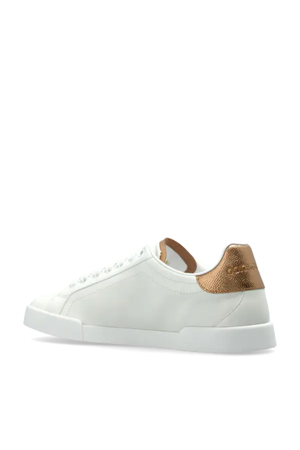 Dolce & Gabbana Embellished Logo Low-top Sneakers