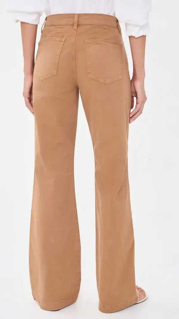 Xirena Serafina Wide Leg Twill Pants - Dark Honey
