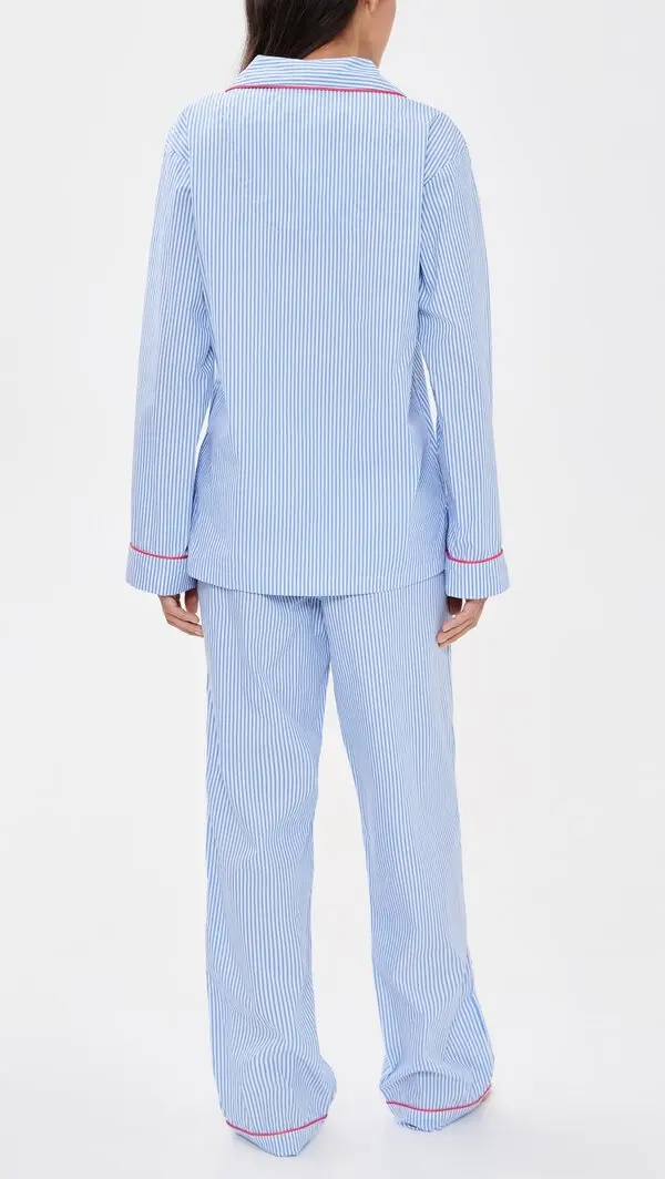 BEDHEAD PAJAMAS Classic Cotton Poplin Pajama Set