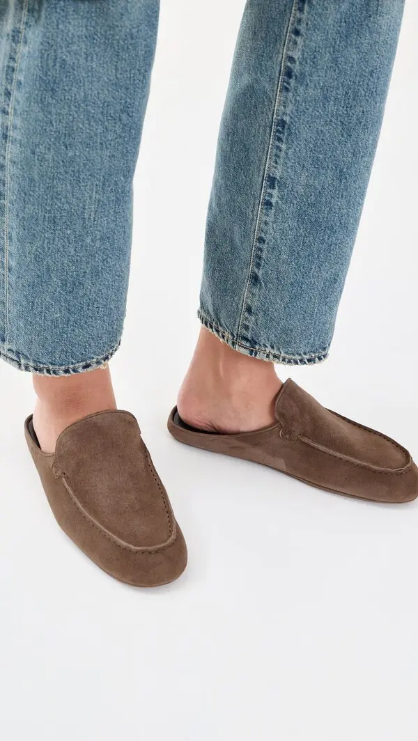 MANSUR GAVRIEL Suede Moccasin Mule