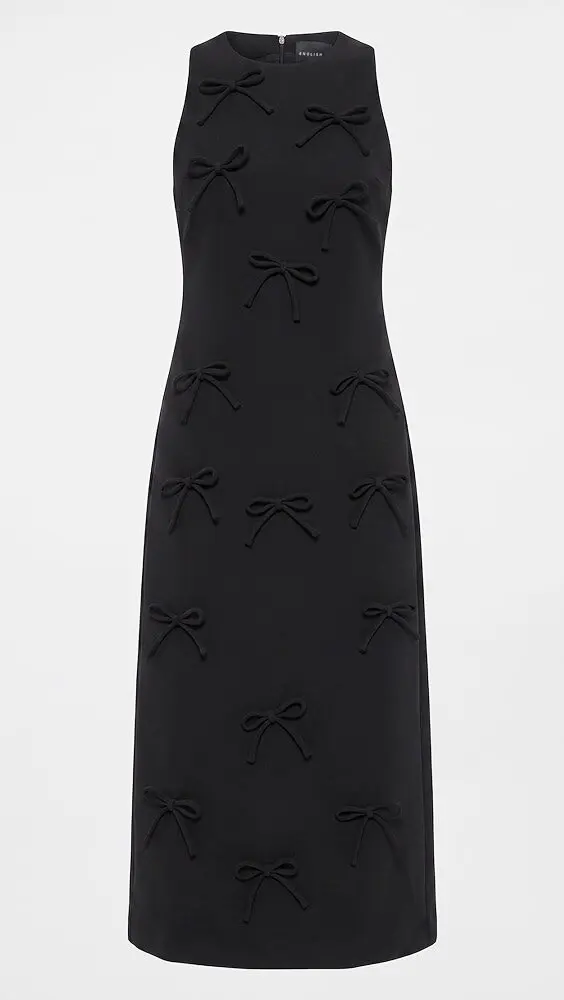 English Factory Bow Detailed Midi Dress