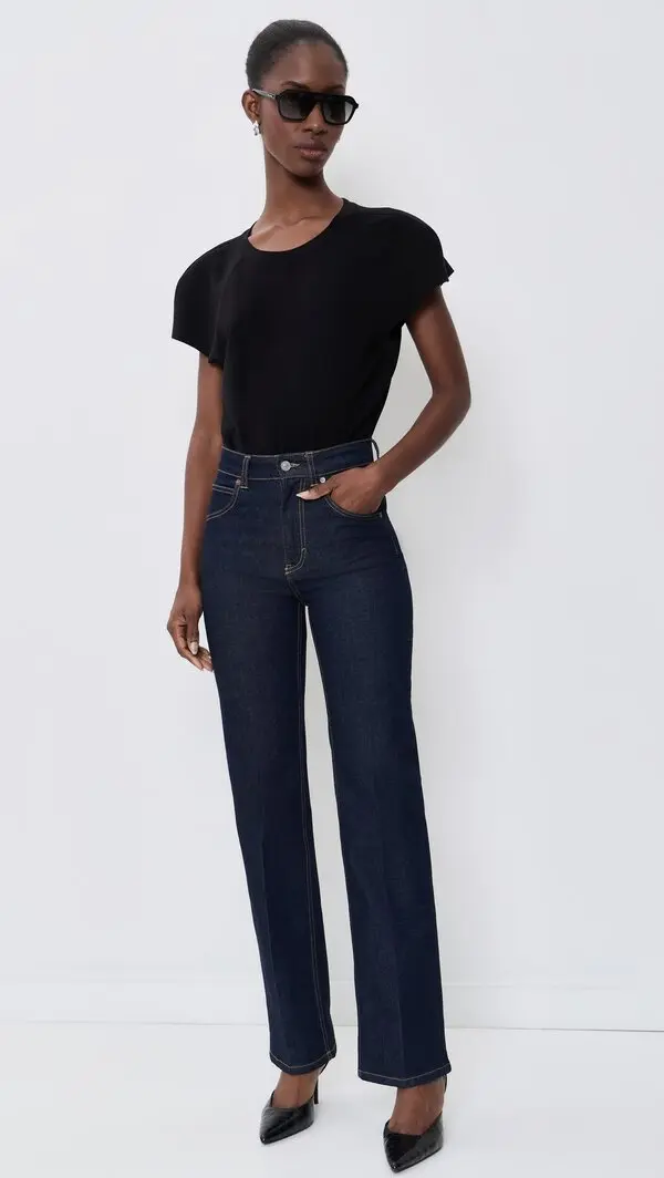 Norma Kamali Cap Sleeve Bomber Bodysuit - Black