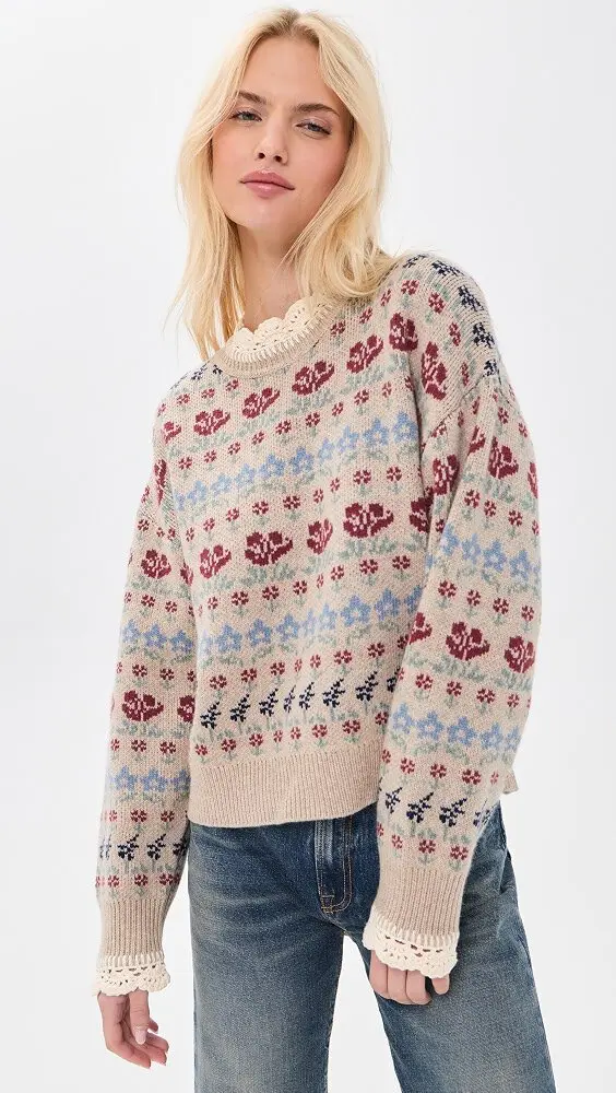 Sea Preston Knit Crew Neck Sweater